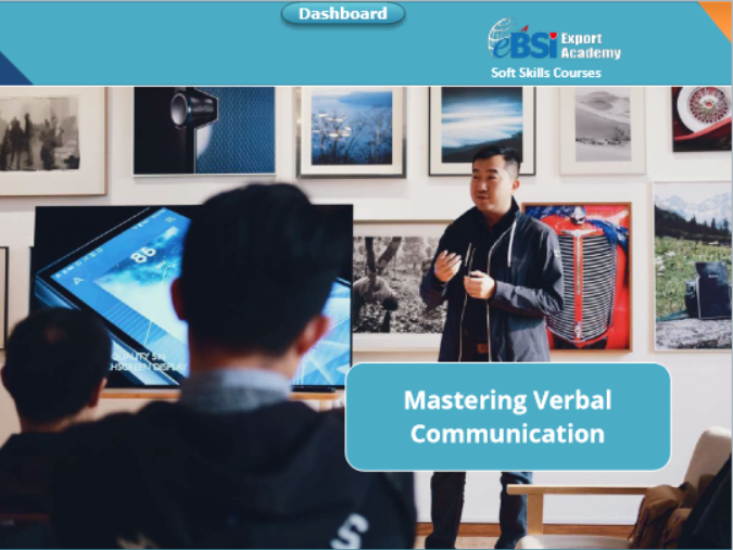 Mastering Verbal Communication – eBSI Export Academy