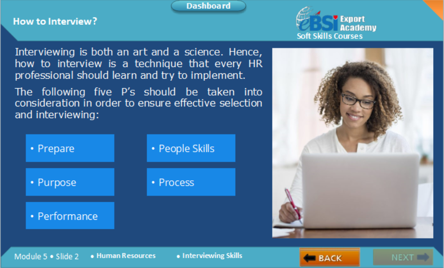 Interviewing Skills – eBSI Export Academy