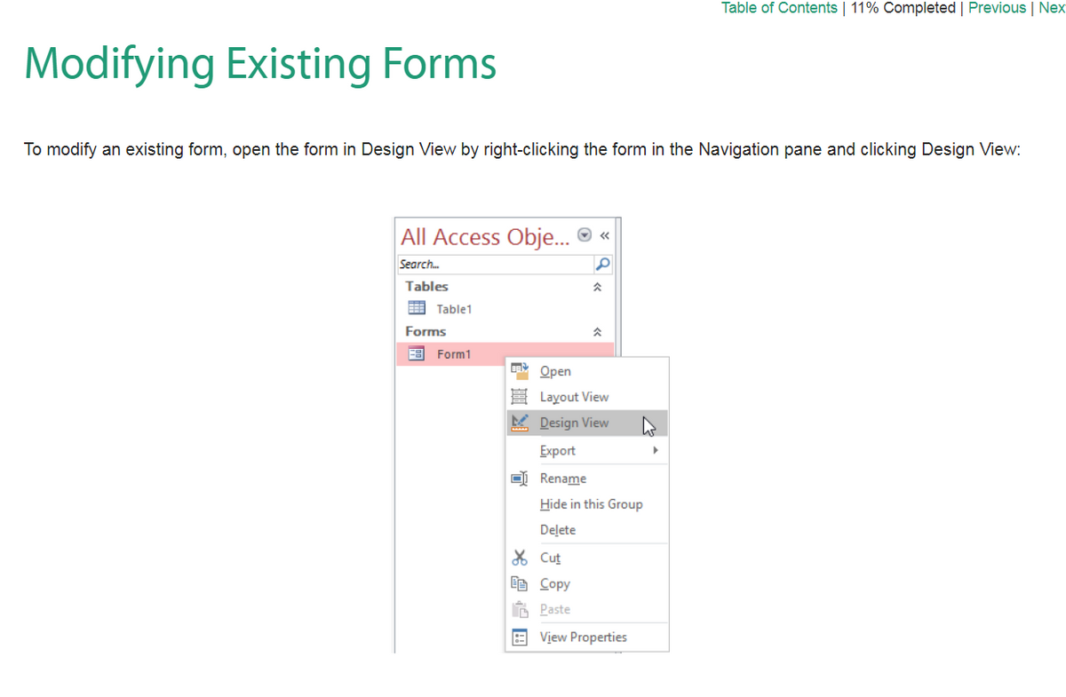 Access 2016 Master – eBSI Export Academy