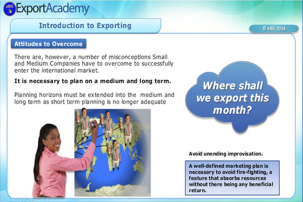 Introduction to Exporting – eBSI Export Academy