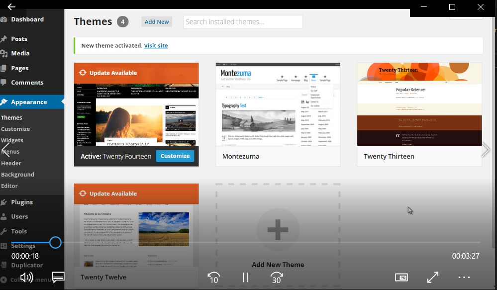 Wordpress Basics – eBSI Export Academy