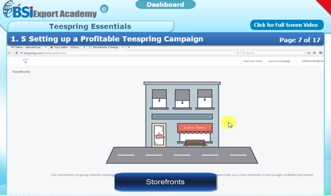 Teespring Essentials – eBSI Export Academy