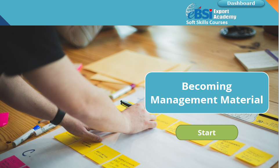 Becoming Management Material – eBSI Export Academy