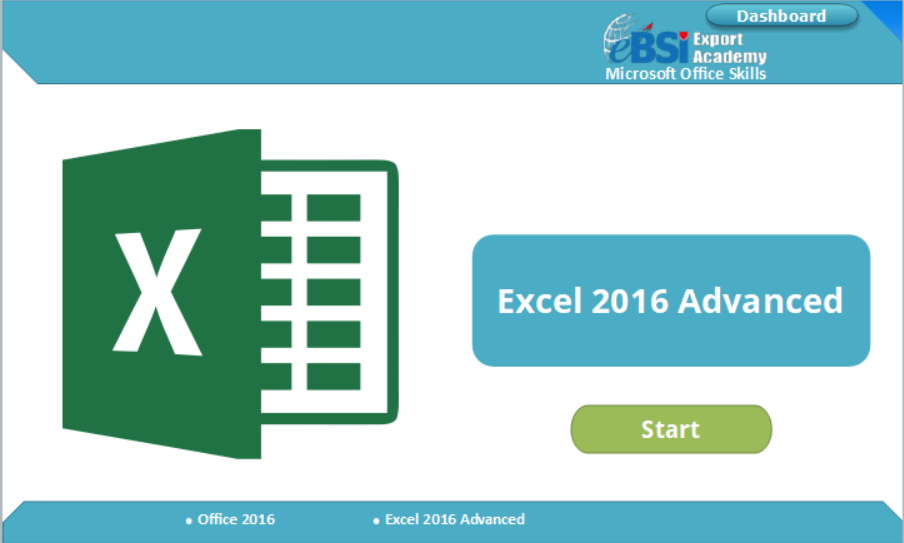 Excel 2016 Advanced – eBSI Export Academy