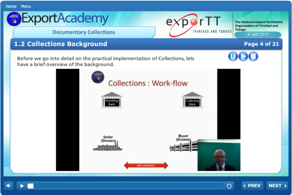 Export and Import Collections – eBSI Export Academy