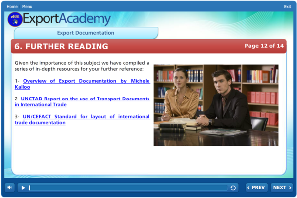 Export Documentation Ebsi Export Academy