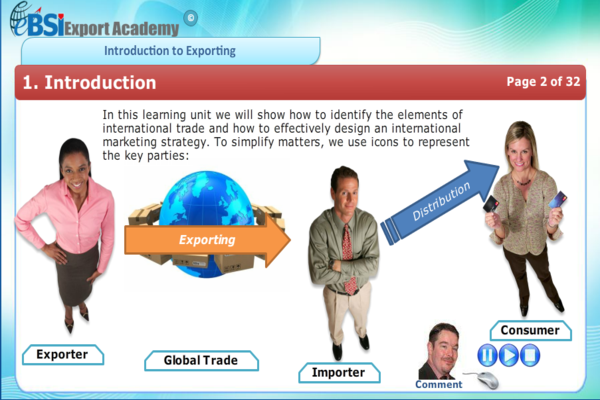 DEMO - Introduction to International Trade & eBusiness – eBSI Export ...